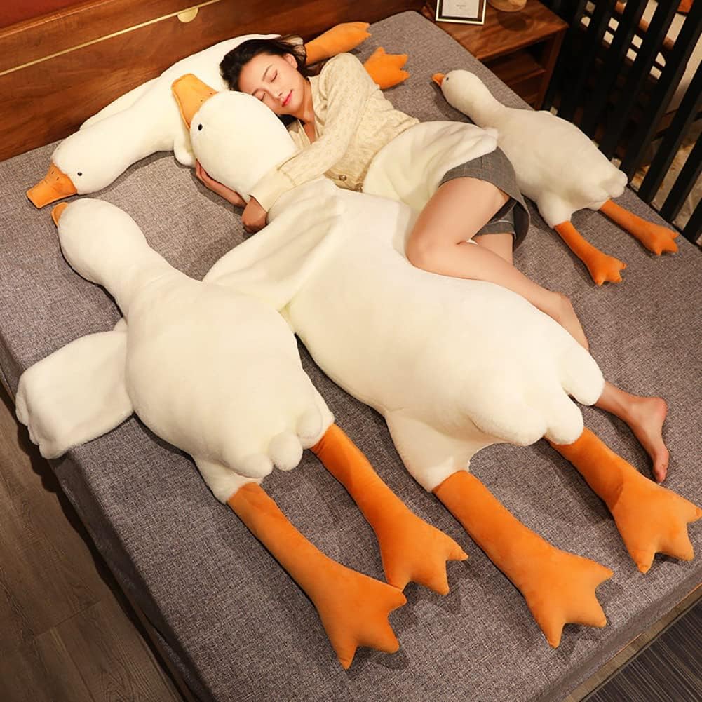 Cuddly Giant Goose Plush Toy – Ultra-Soft Stuffed Goose in Multiple ...
