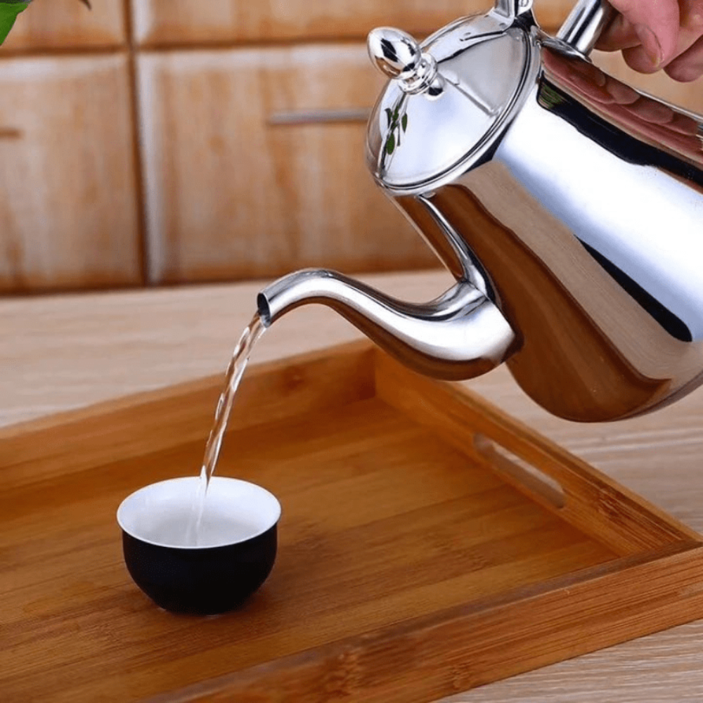 PureBoil Stainless Steel Induction Kettle with Built-In Water Filter ...