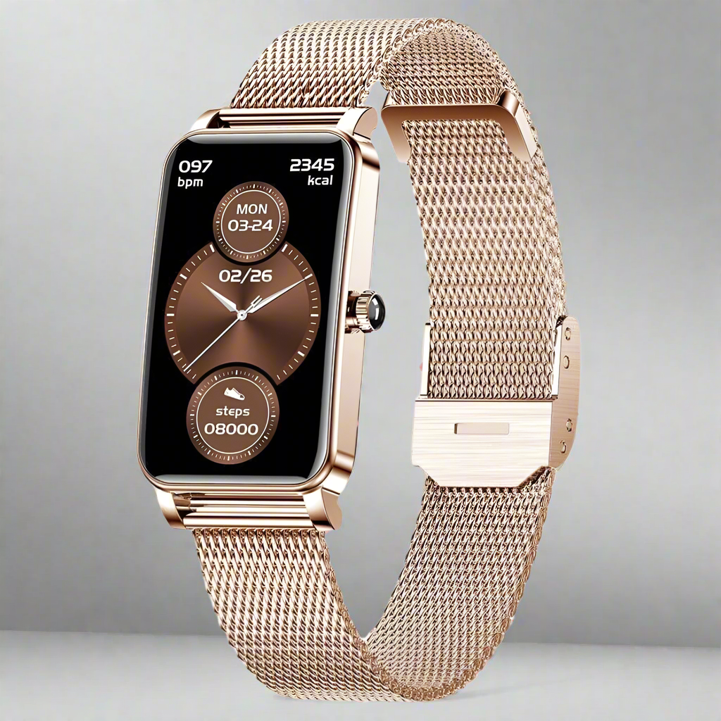 Women’s Smartwatch – Stylish Fitness Tracker with Heart Rate, Sleep ...