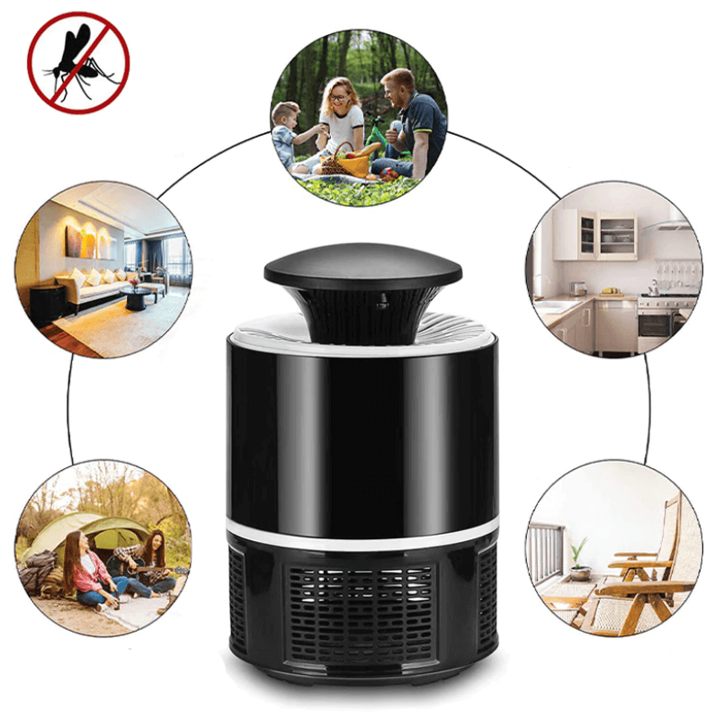 Ultra LED Mosquito Killer Lamp – Silent Insect Trap with UV Light & US ...